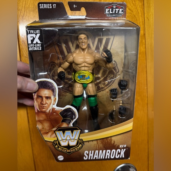 WWE | Toys | Wwe Ken Shamrock Collectible Figure Packaging | Poshmark